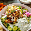Easy Chicken Tzatziki Bowls Recipe | Mediterranean Dinner | Pure Diet Life