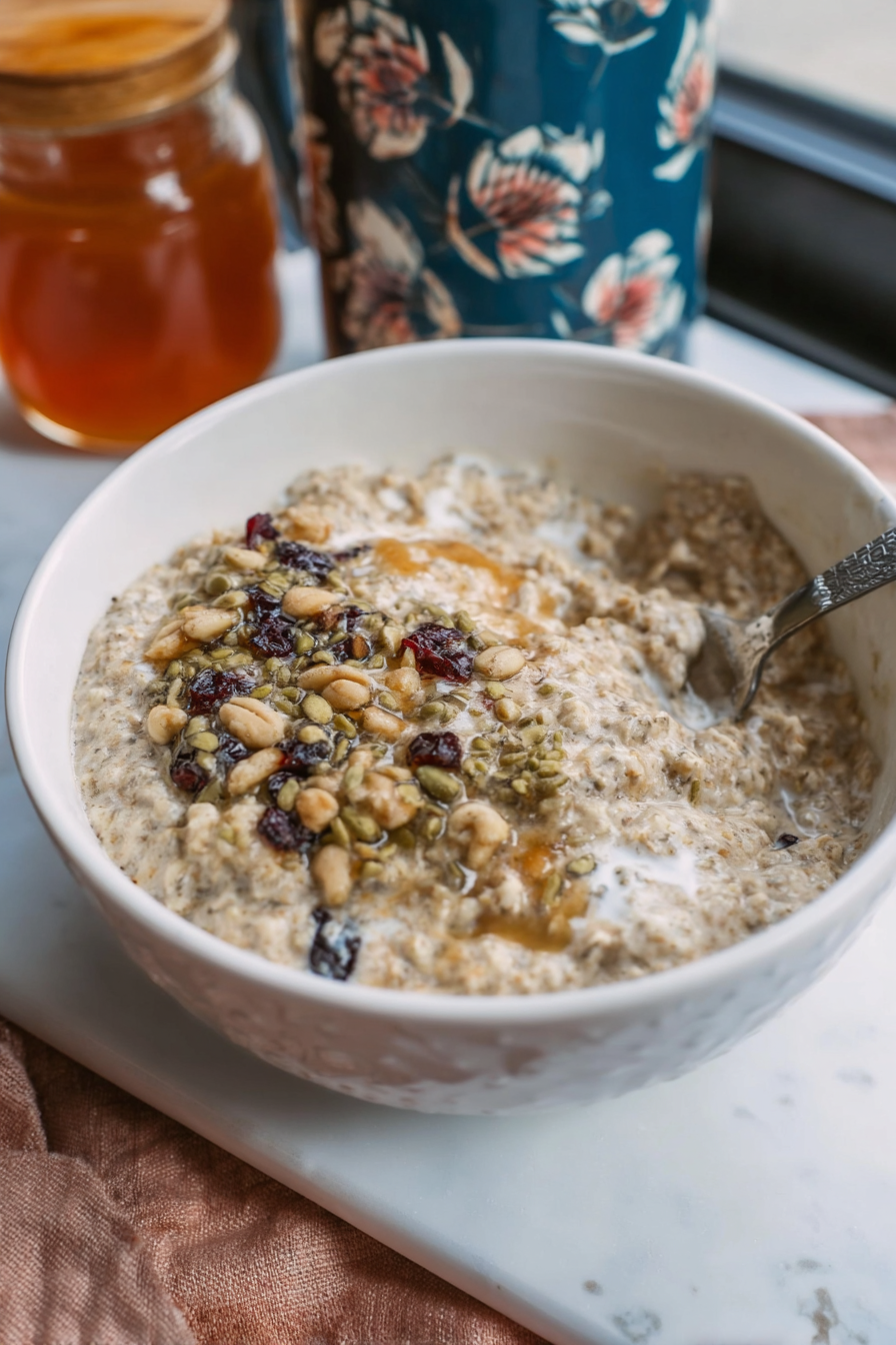 Easy Keto Oatmeal Recipe - Low Carb Breakfast (6g carbs) | Pure Diet Life